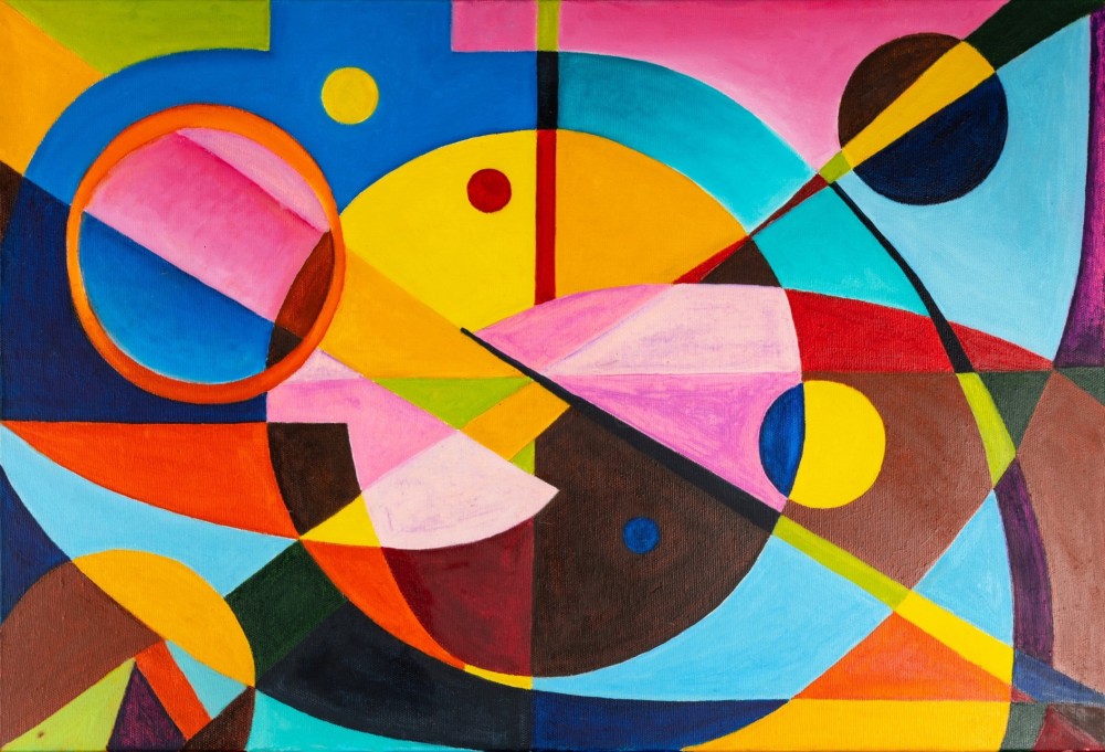 Abstract Geometry Painting | Ithra
